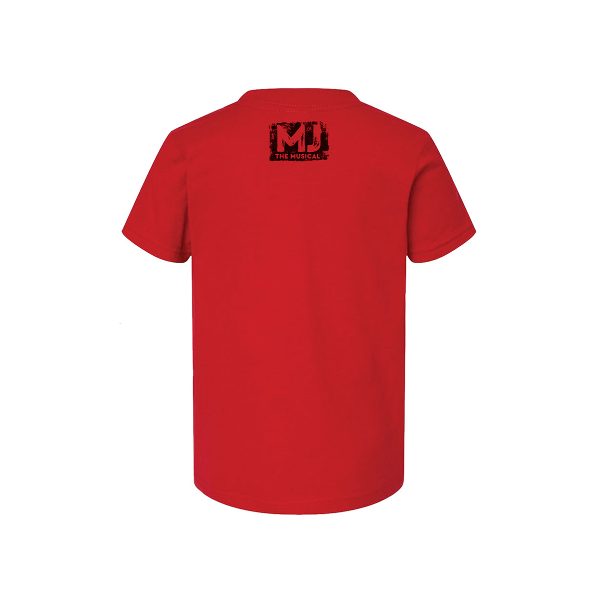 MJ THE MUSICAL Youth Logo Tee - Red | Creative Goods Merchandise